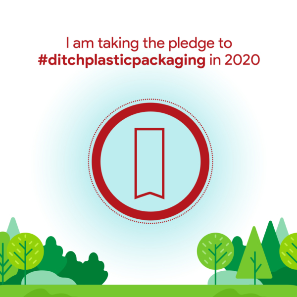 Pledge to Ditch Plastic Packaging - Moulded Fibre Packaging